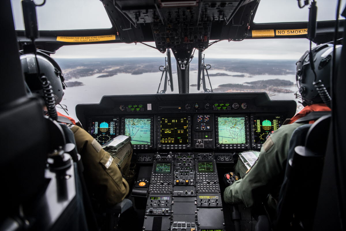 Helikopterpilot officer - Försvarsmakten